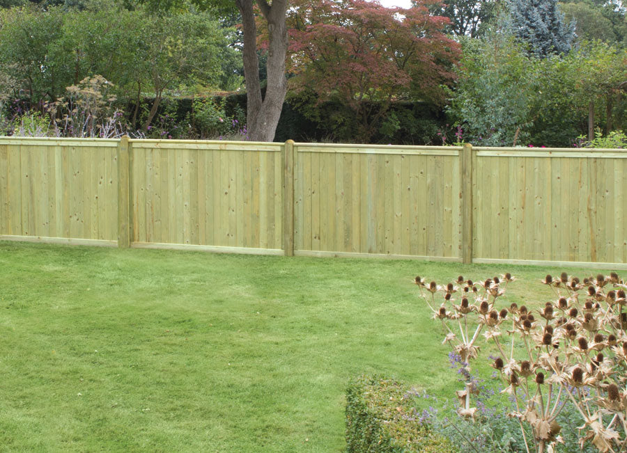 Tongue & Groove Timber Fence Panel – East Ferry Timber